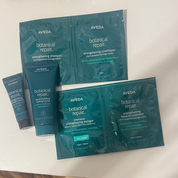 AVEDA | Hair | Aveda Botanical Repair Hair Collection Teal Sample ...